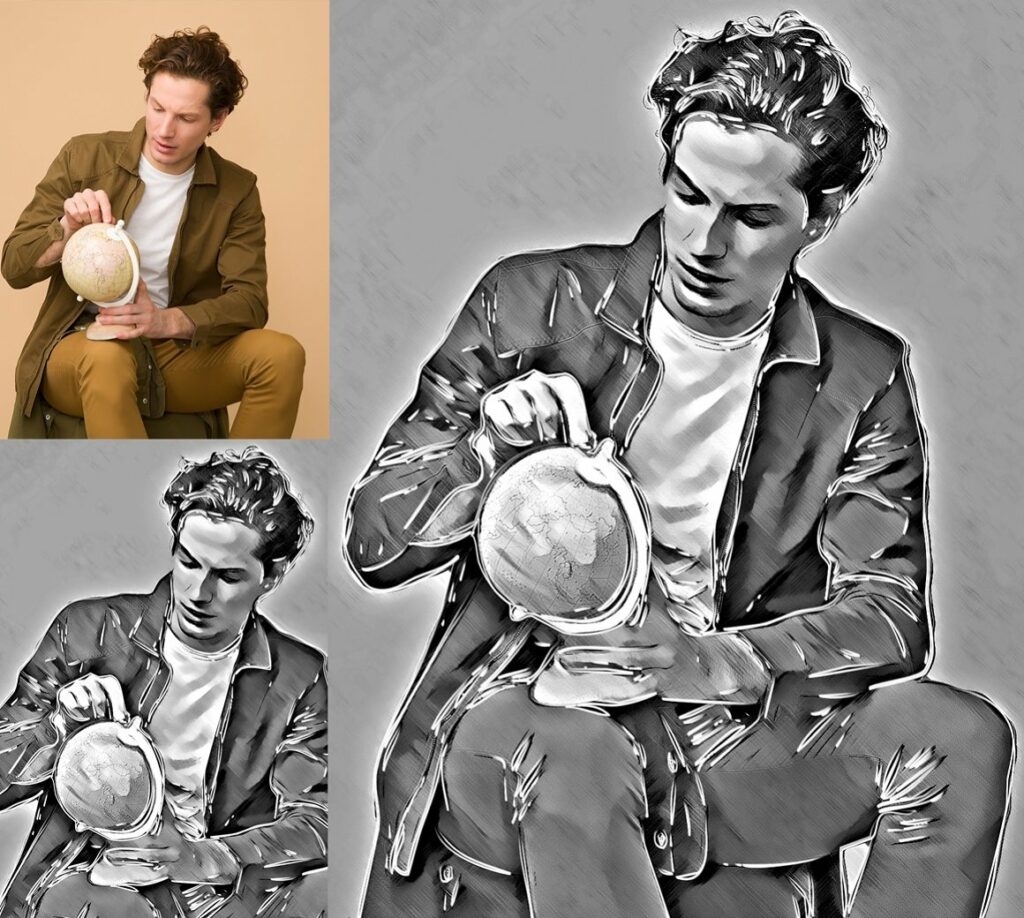 Digital Art & Out Line Art - MasterBundles
