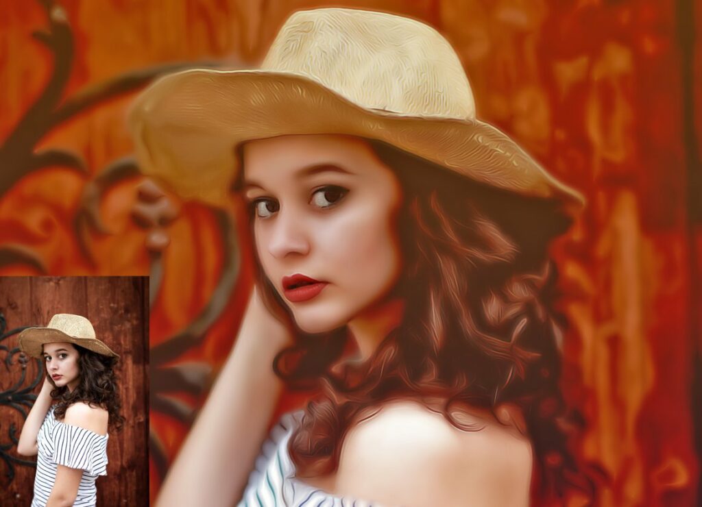 Digital Art Photoshop Action - MasterBundles