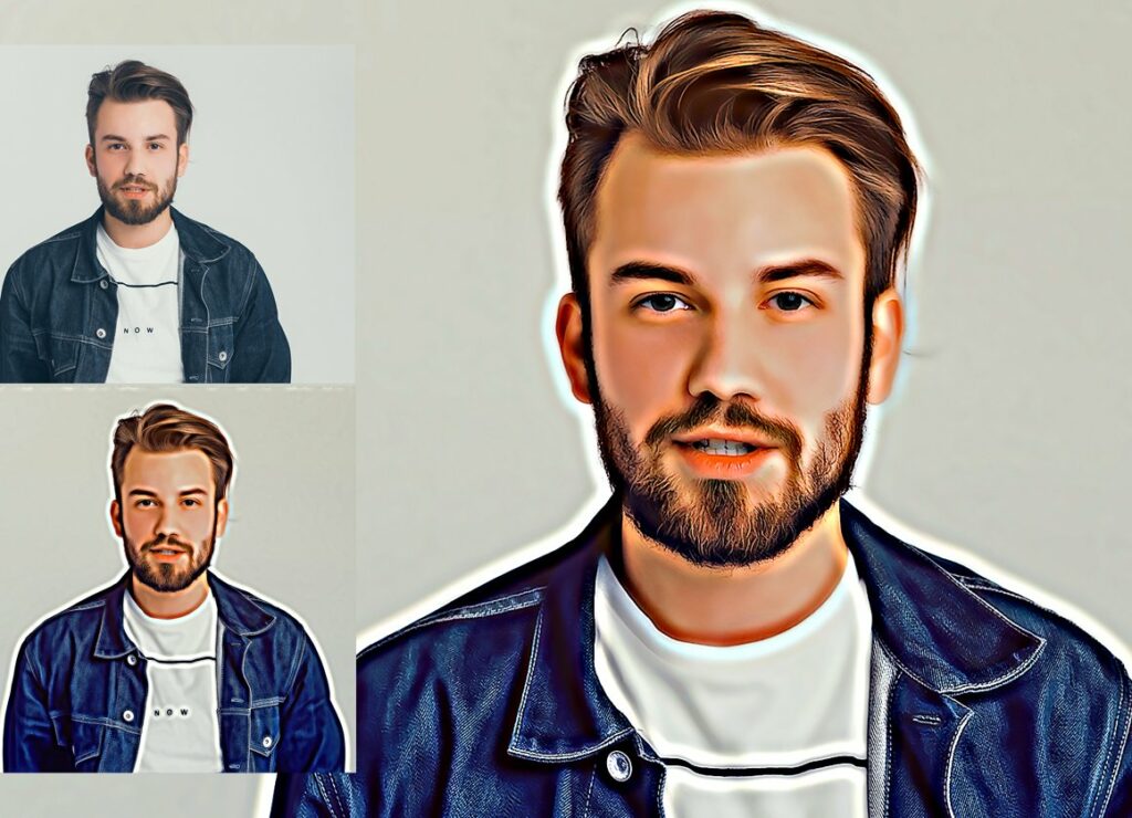 Digital Art Photoshop Action - MasterBundles