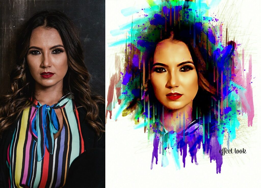 Digital Printing Photoshop Action - MasterBundles