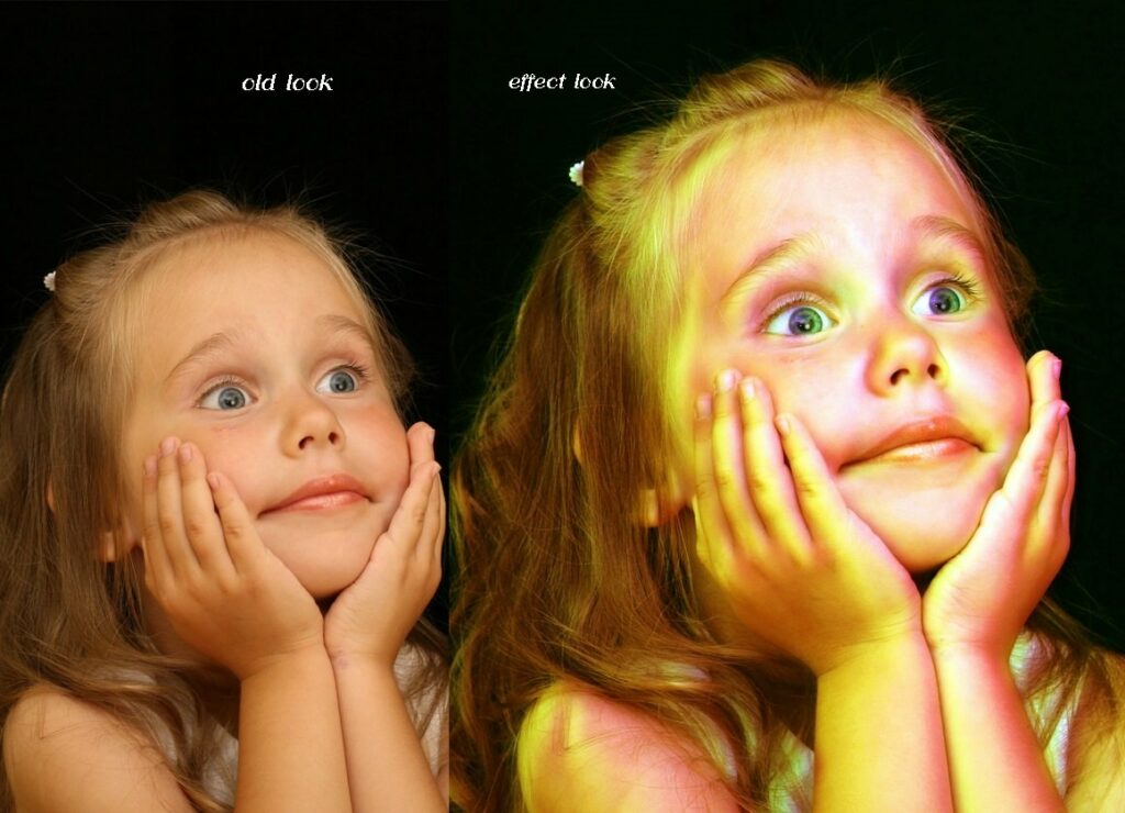 Double Light Photoshop Action - MasterBundles