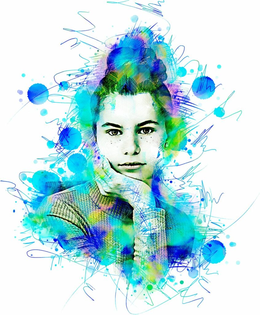 Dual Art Photoshop Action - MasterBundles