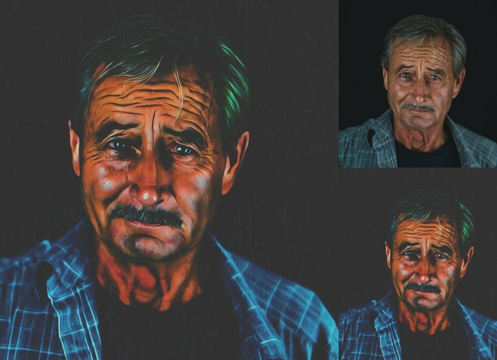 Dynamic Oil Painting Effect - MasterBundles