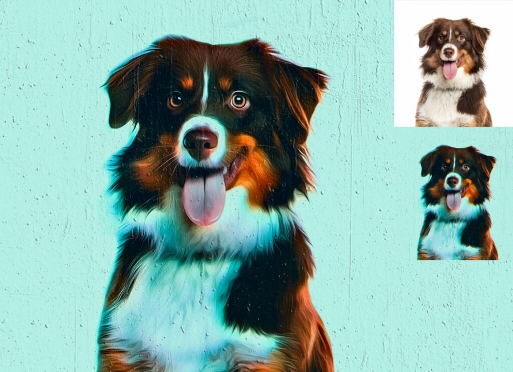 Dynamic Oil Painting Effect - MasterBundles