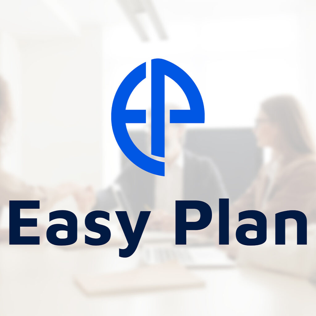 Abstract EP Easy Plan Logo Design Template - MasterBundles