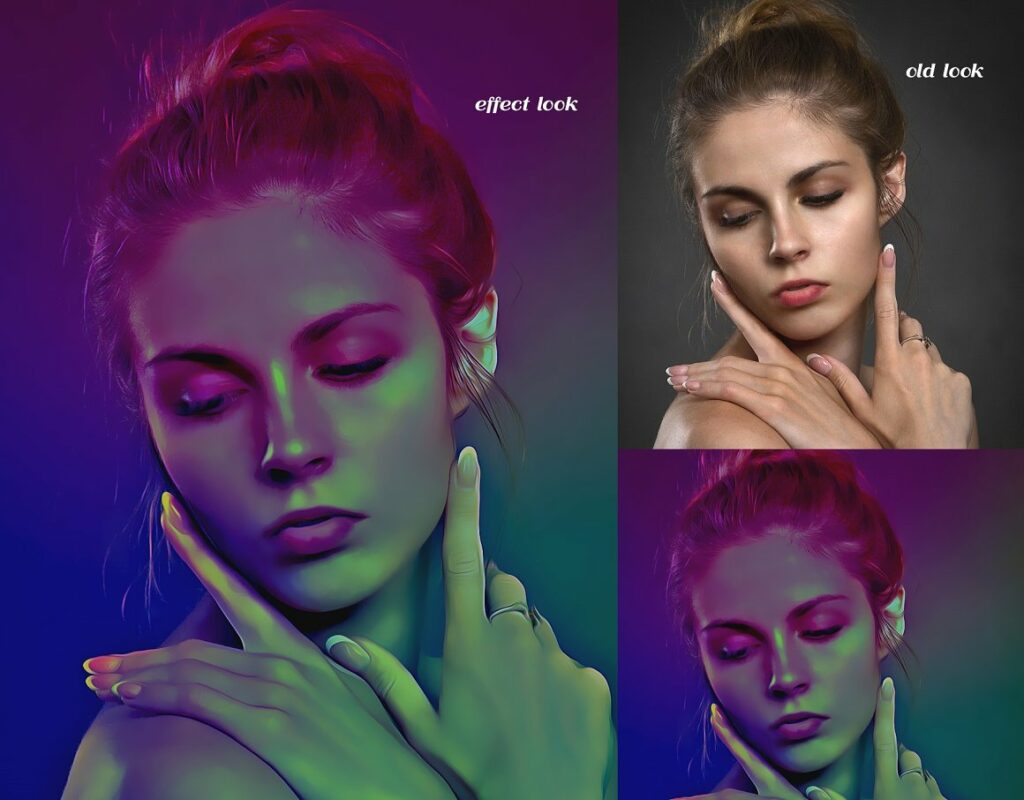 Elite Portrait Oil Paint Ps Action - MasterBundles