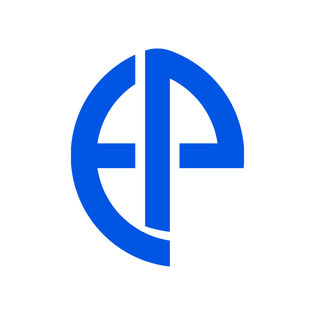 Abstract EP Easy Plan Logo Design Template - MasterBundles