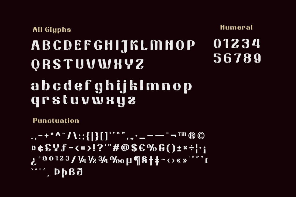 Fadetho | Display Font - MasterBundles