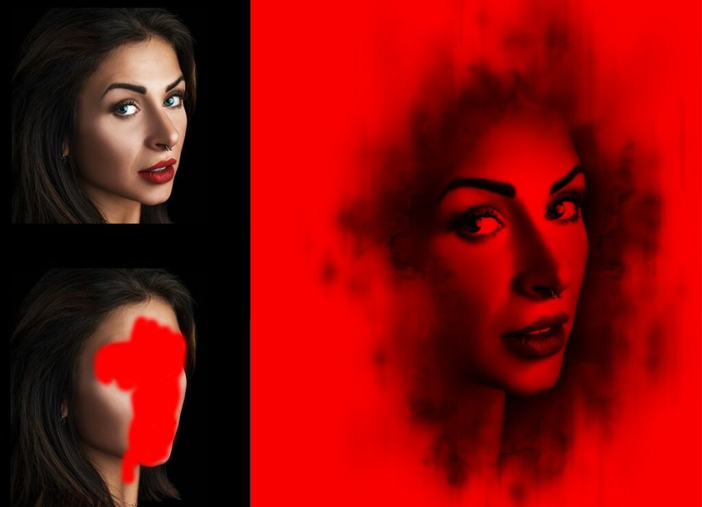 3D Focus Art Effect Photoshop Action - MasterBundles