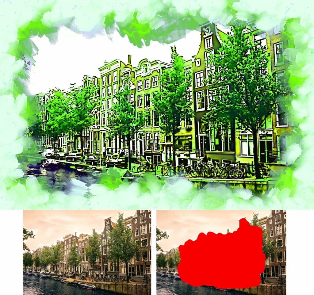 Frames & Art Framing PS Action - MasterBundles