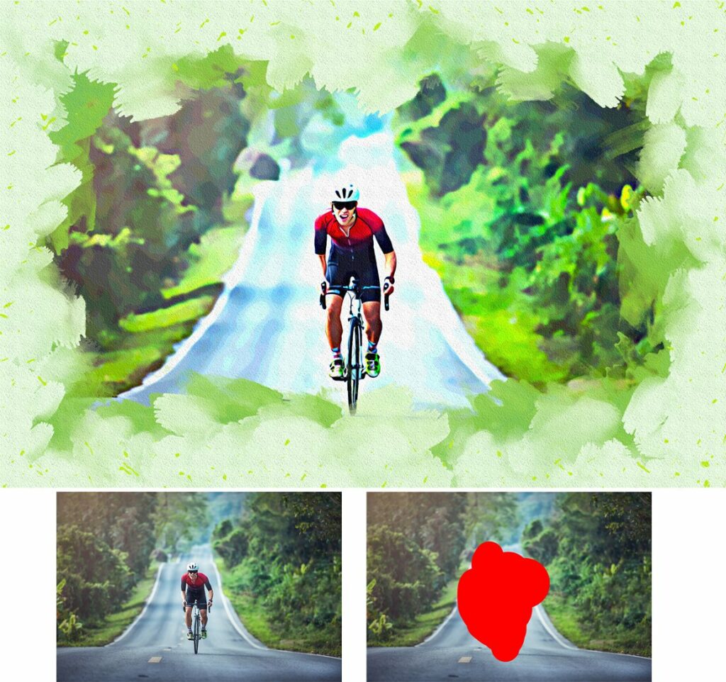 Frames & Art Framing PS Action - MasterBundles