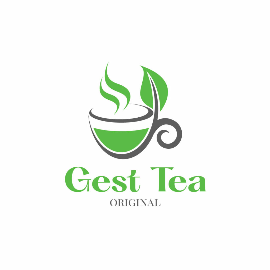 Gest Tea Logo Design - MasterBundles