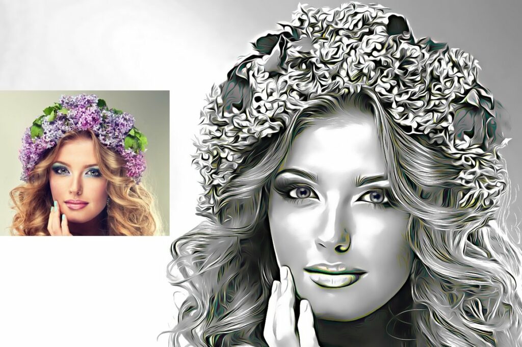 Glossy Photoshop Effect - MasterBundles