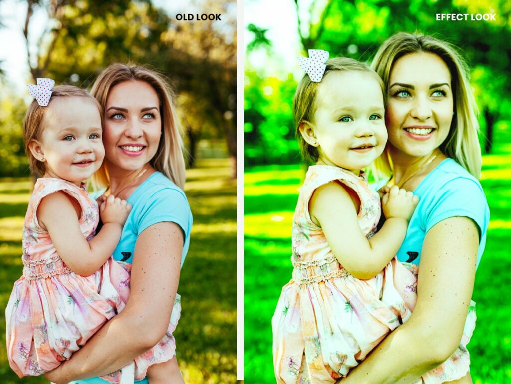 Green Color Photoshop Action - MasterBundles
