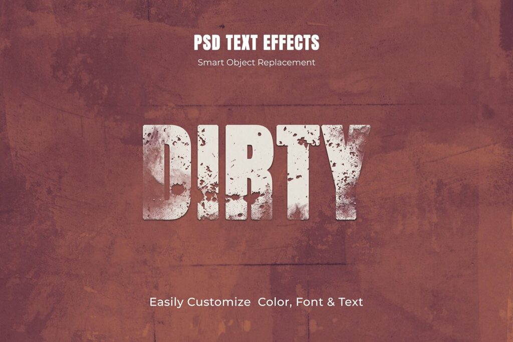 Editable Grunge Text Effect Bundle - MasterBundles