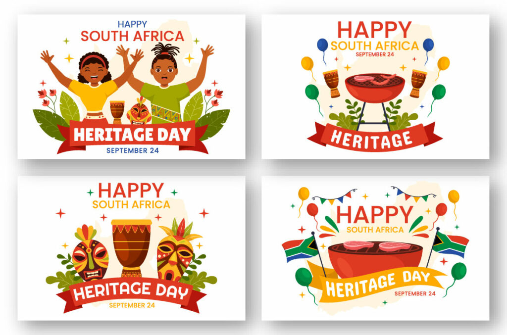 12 Happy Heritage Day South Africa Illustration - MasterBundles