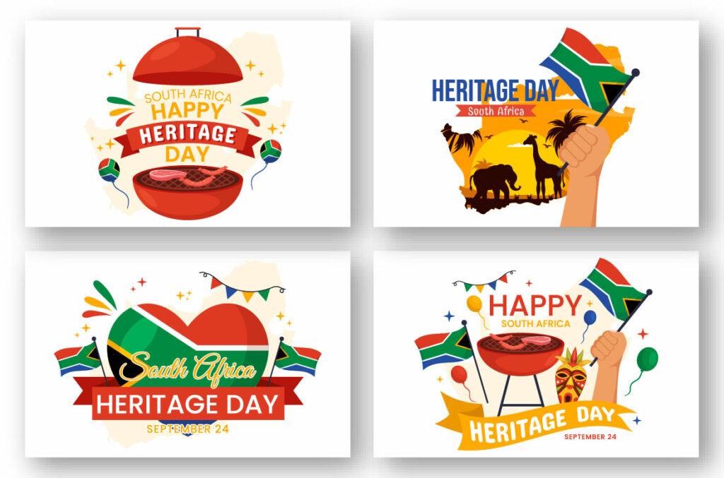 12 Happy Heritage Day South Africa Illustration - MasterBundles