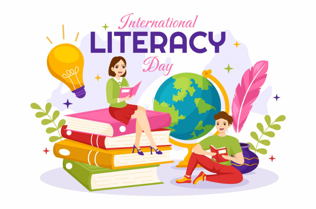15 International Literacy Day Illustration - MasterBundles