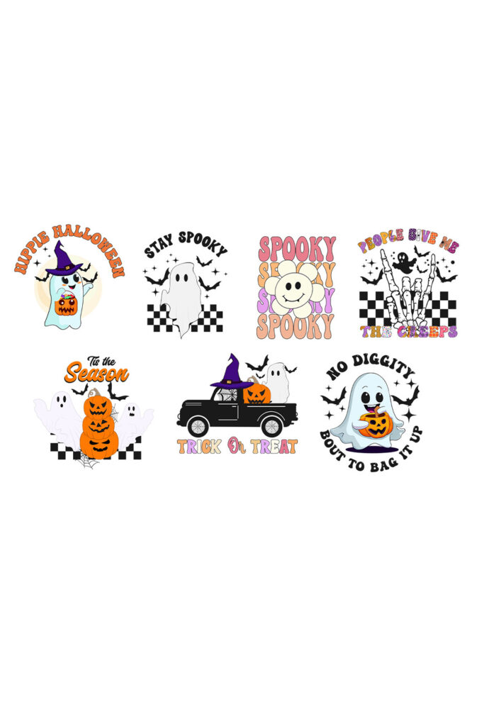 Retro Halloween Bundle - MasterBundles