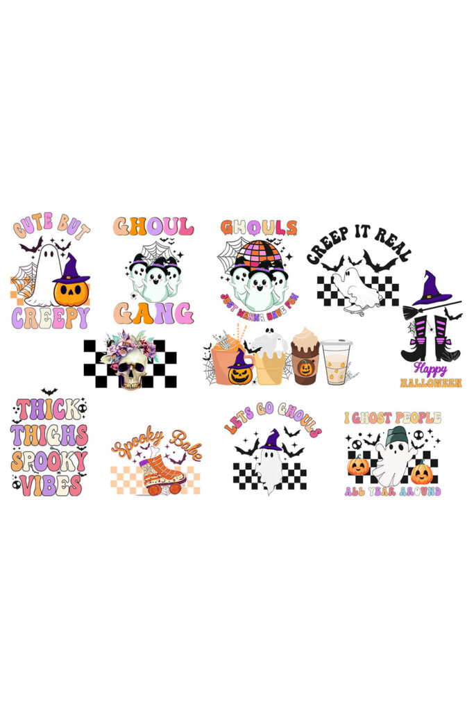 Retro Halloween Spooky Bundle - MasterBundles