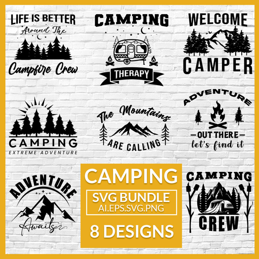 Camping Svg Bundle Camping Hoodie Camping Life Camp Life Campfire