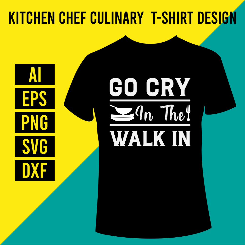 Kitchen Chef Culinary T-Shirt Design - MasterBundles