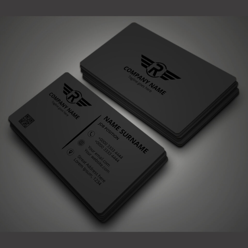 6 Corporate Modern creative minimalist Business Card design - MasterBundles