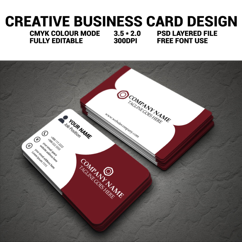 Creative Business Card Design - MasterBundles