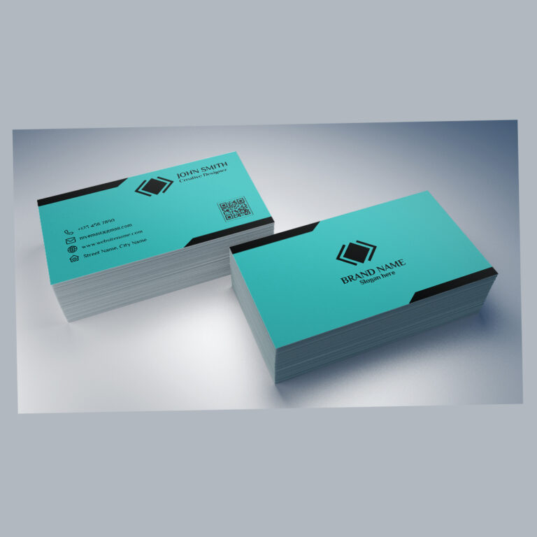 Attractive & Minimal Business Card Design