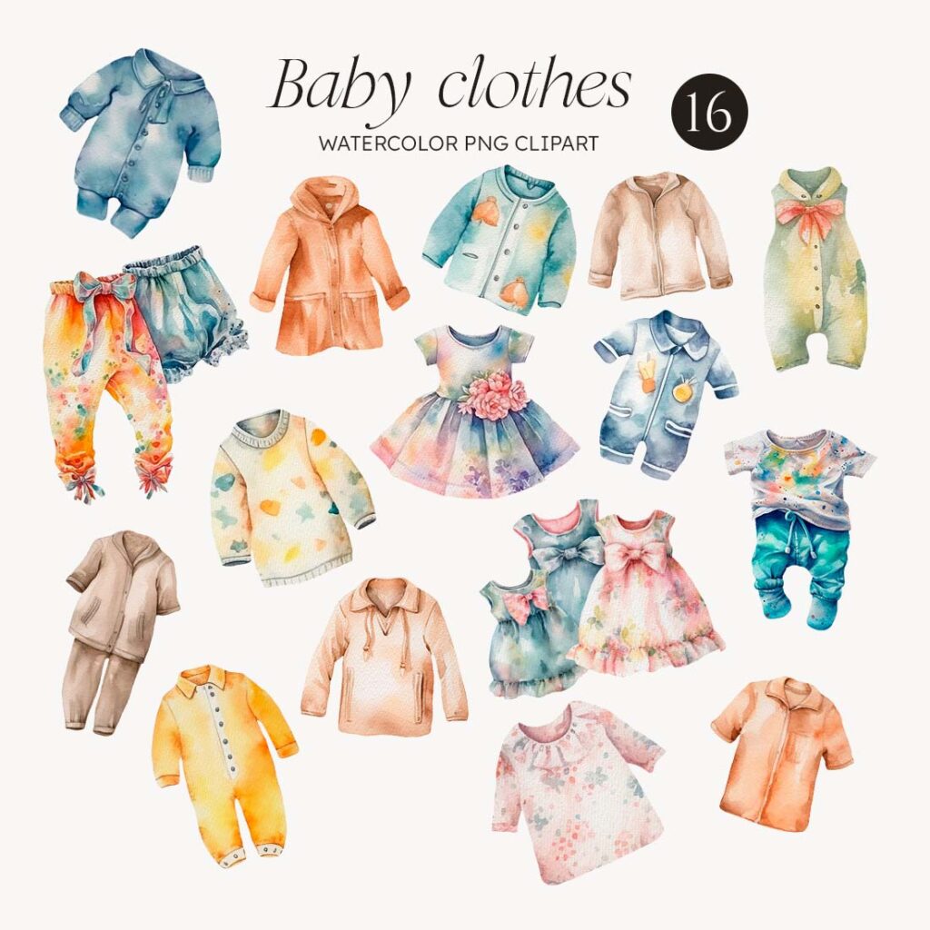 Baby clothes - MasterBundles