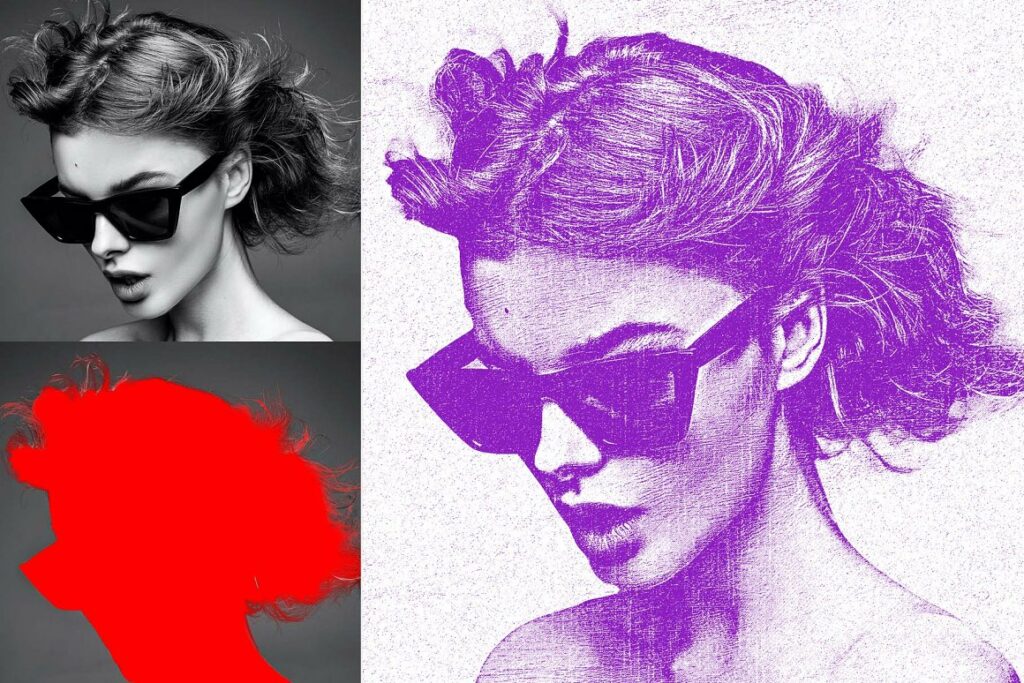 Old Texture Photo Tracing Photoshop - MasterBundles