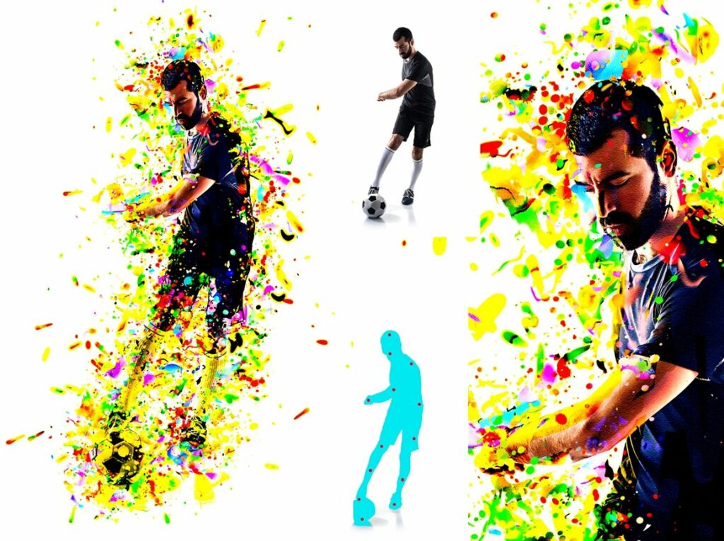Paint Art Photoshop Action - MasterBundles
