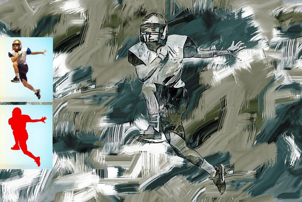 Realistic Abstract Painting Effect - MasterBundles