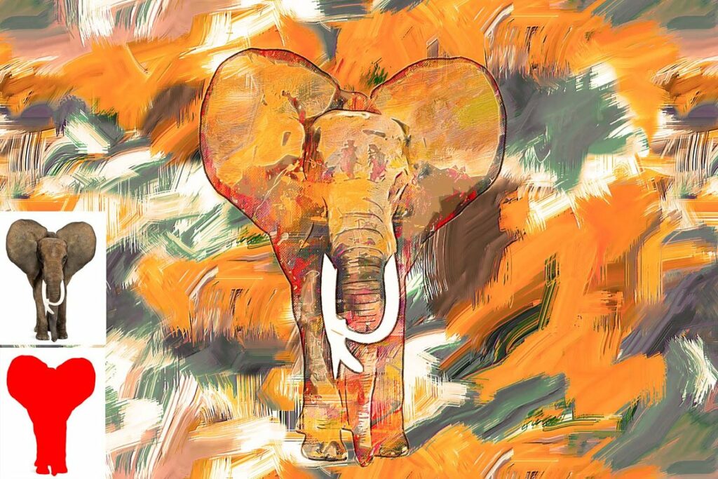 Realistic Abstract Painting Effect - MasterBundles