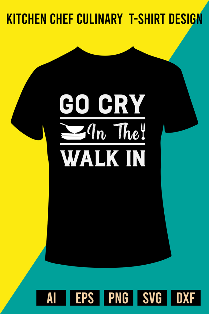 Kitchen Chef Culinary T-Shirt Design - MasterBundles