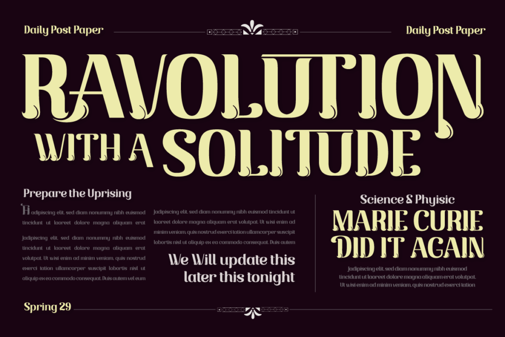 Piskote | Display Font - MasterBundles