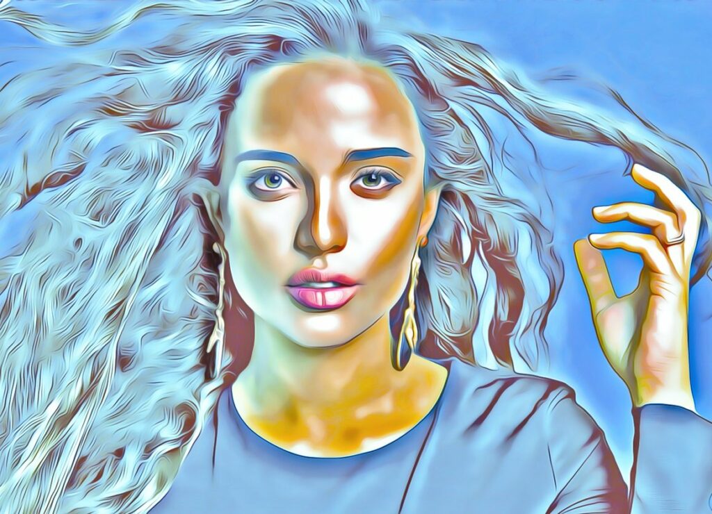 Portrait Speed Art Effect - MasterBundles