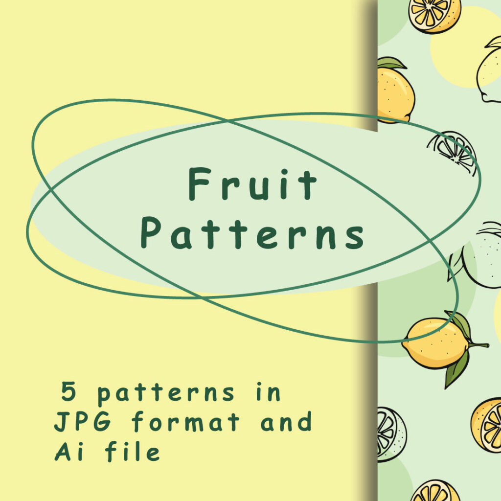 Summer Fruit Patterns - MasterBundles