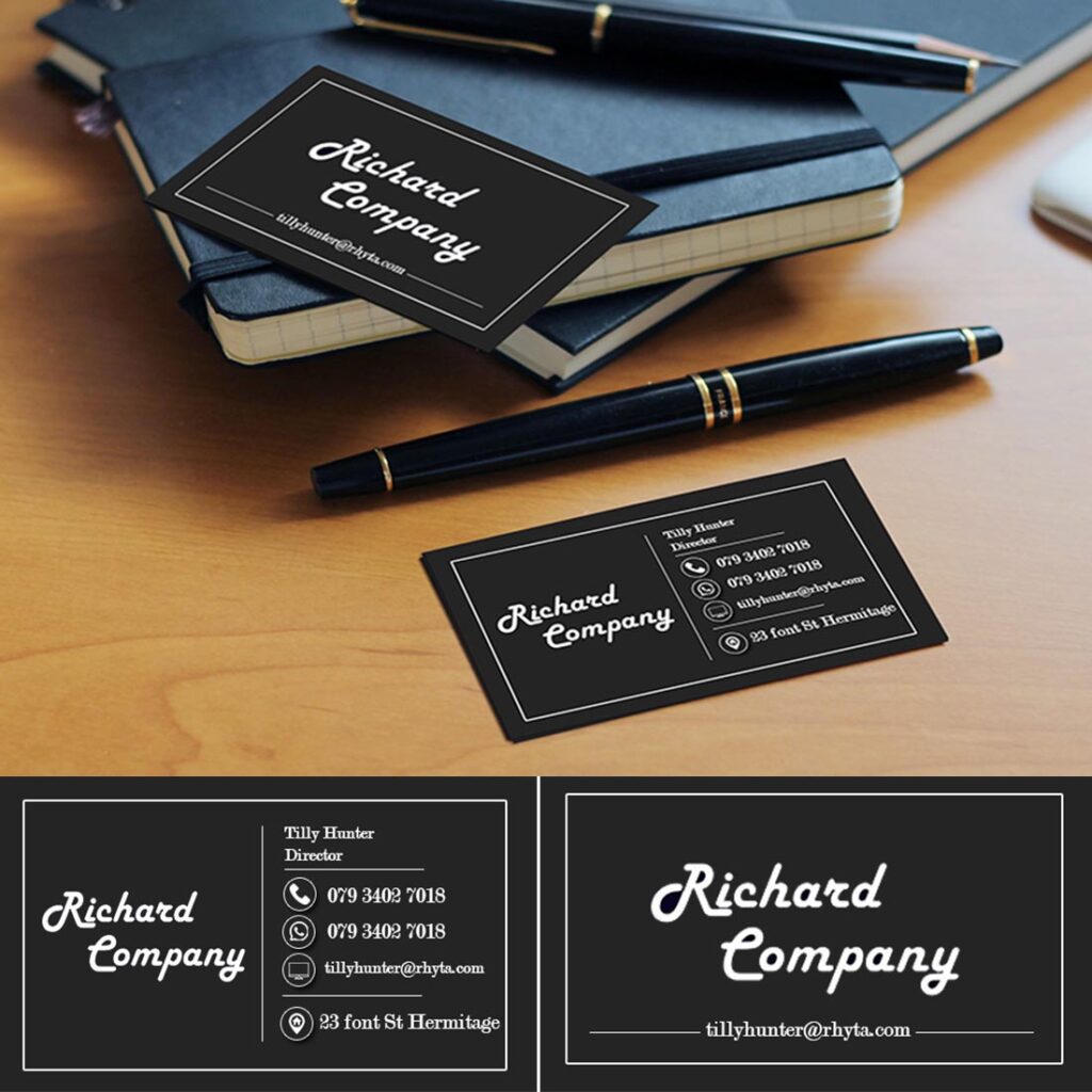 Office Business Card - Visiting Card Template - MasterBundles
