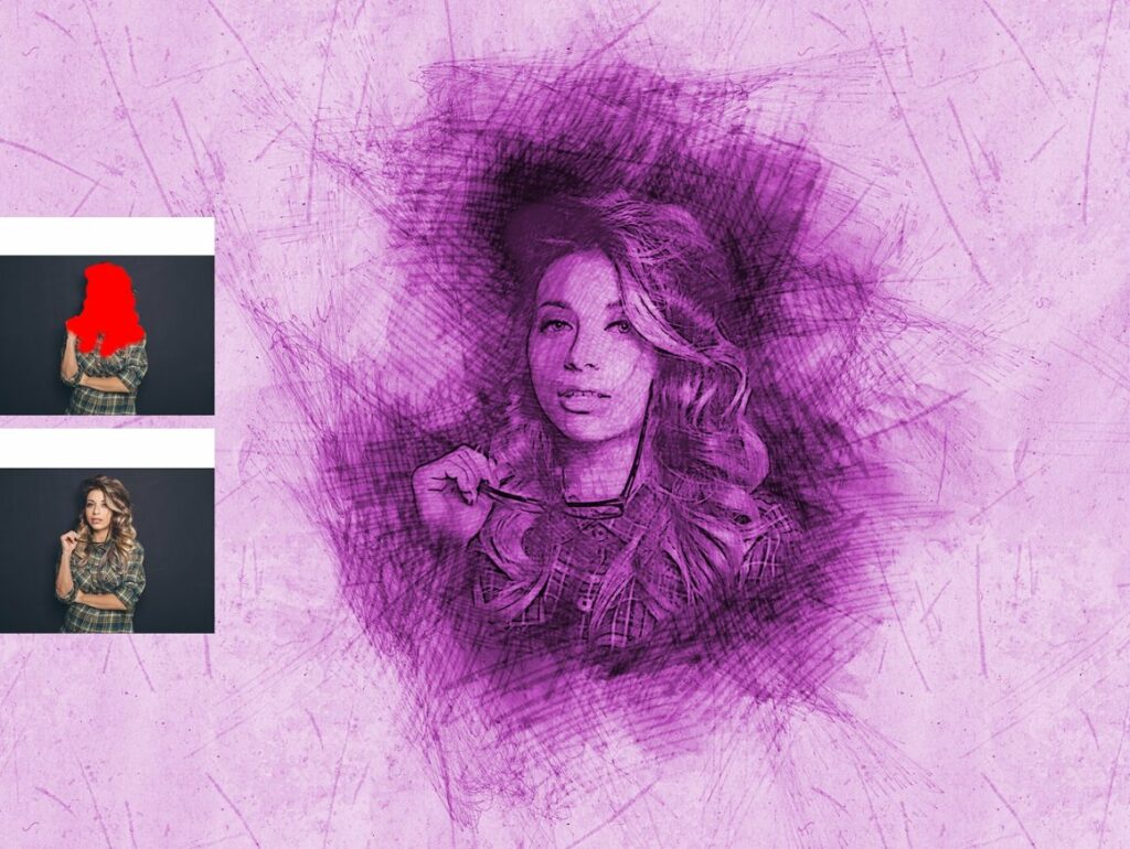 PRO SKETCH Photoshop Actions - MasterBundles