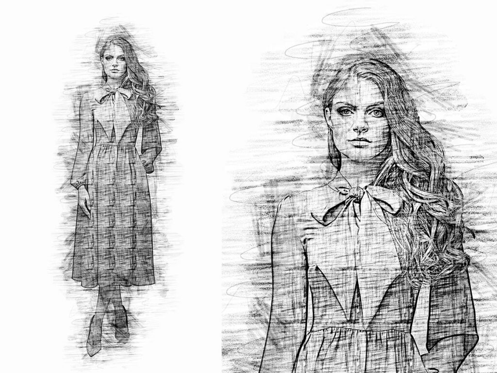 Pro Sketch Photoshop Action - MasterBundles