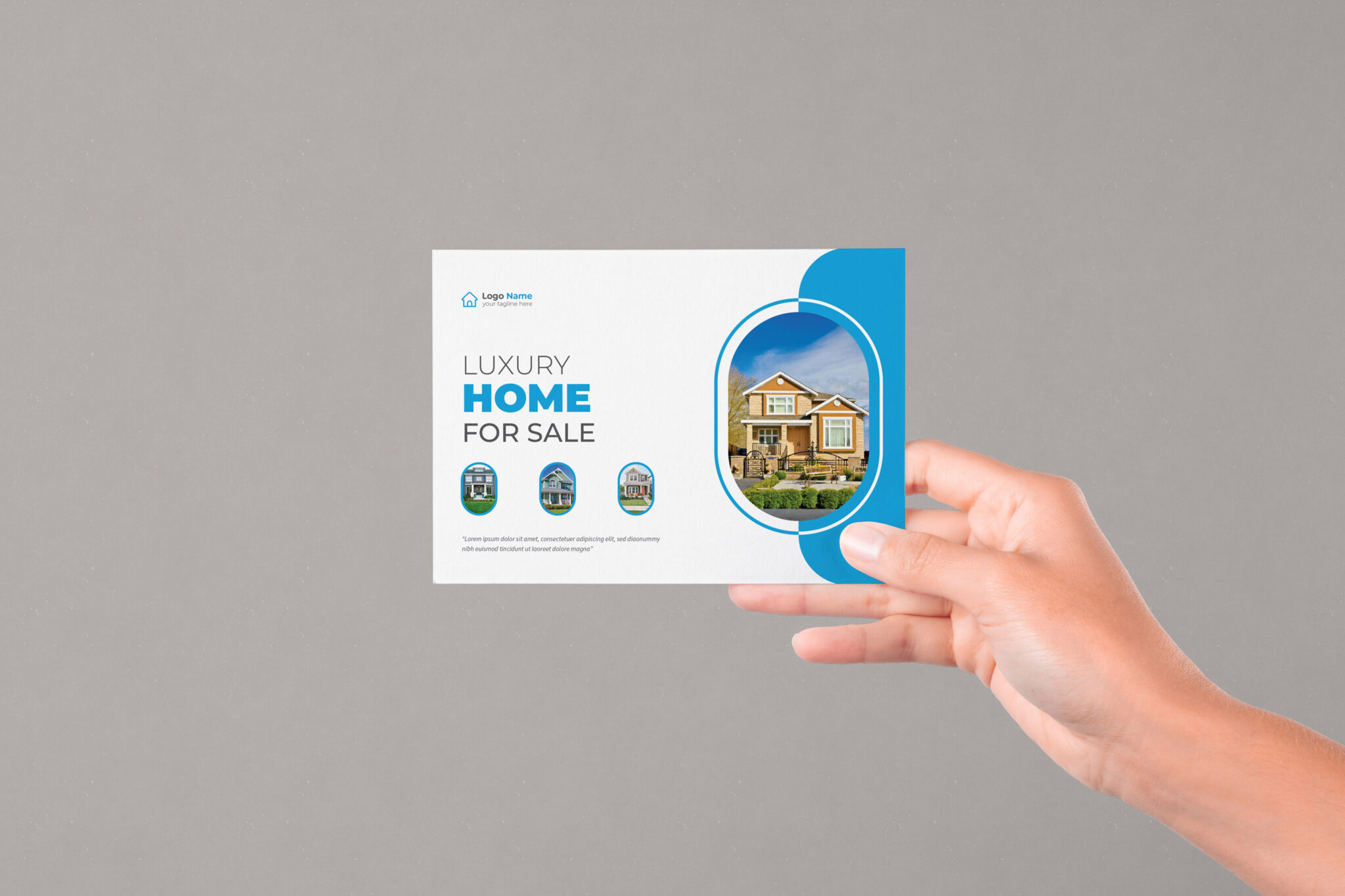 Real Estate Postcard Design - MasterBundles