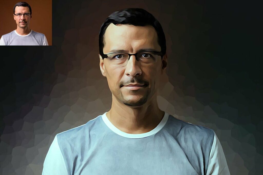 Realistic Oil Paint Photo Effect - MasterBundles