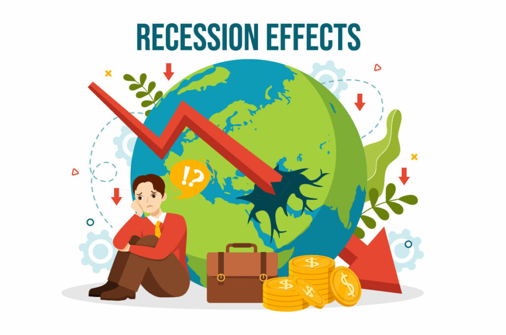 14 Recession Effects Vector Illustration - MasterBundles