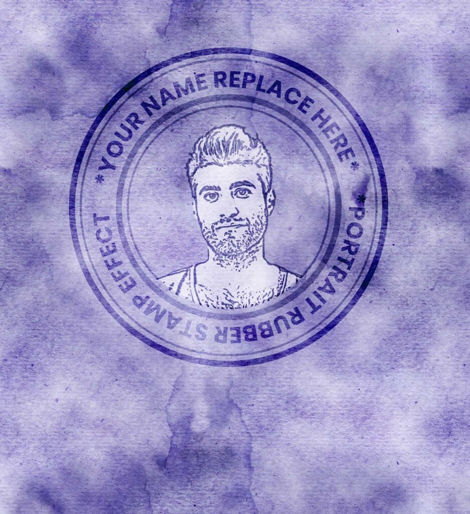 Easy Rubber Stamp Photoshop Actions - MasterBundles