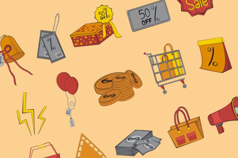 Sale 2D Icon Illustration Set - MasterBundles