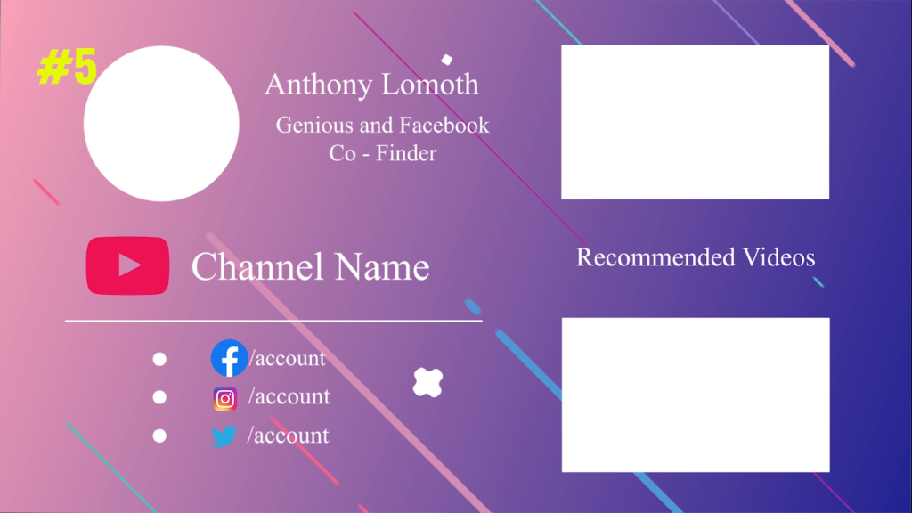 Animated Trendy Outro,Banner/Fully Editable After effects template ...