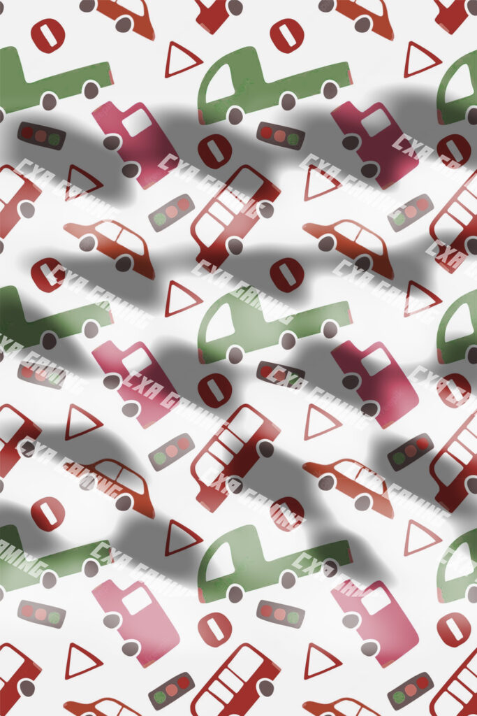 SEAMLESS PATTERNS FOR GIFT WRAPING & ROOM DECOR CAR SEAMLESS ...