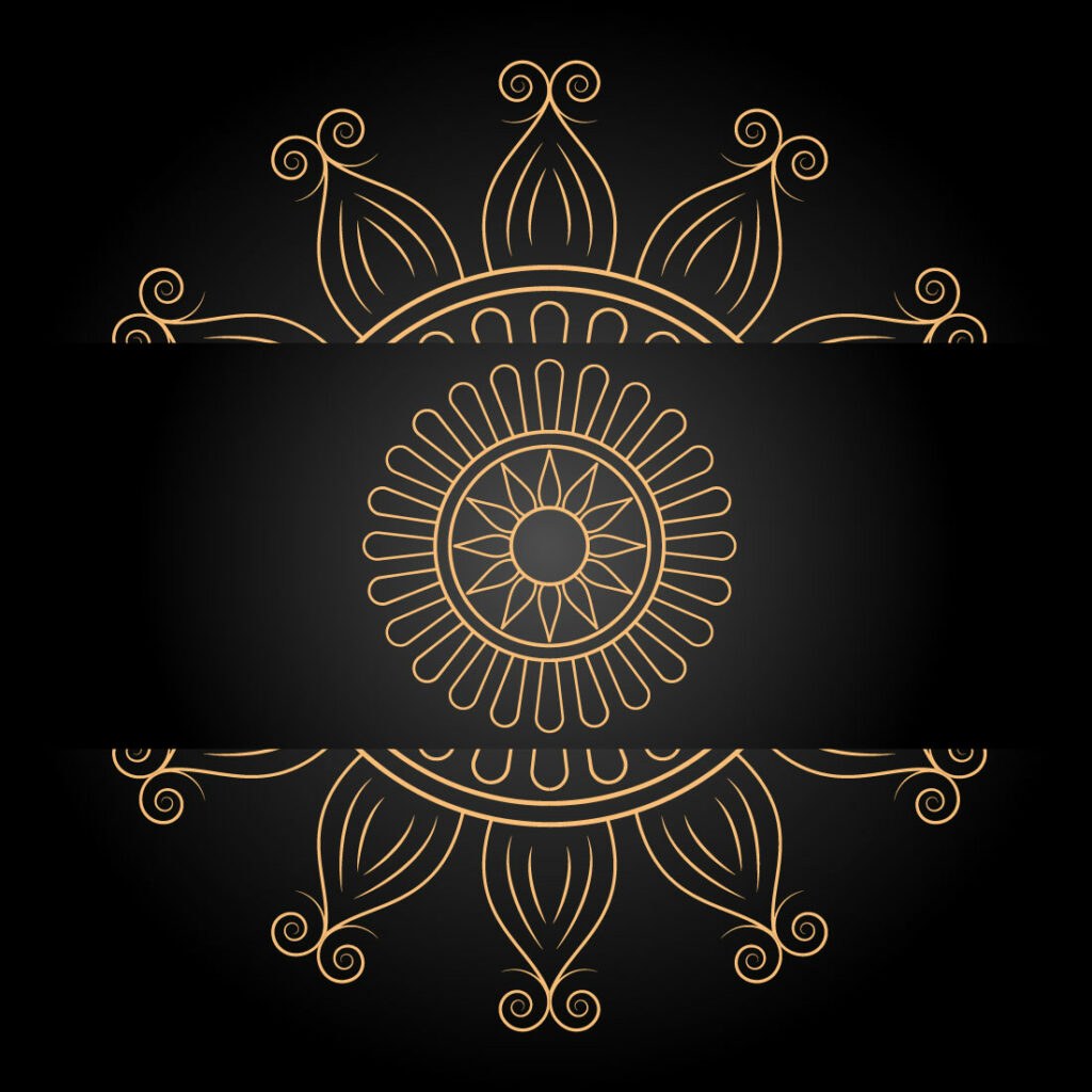 Simple Floral Mandala Design Template SVG, Ai, EPS, PDF, JPG, PNG, File ...