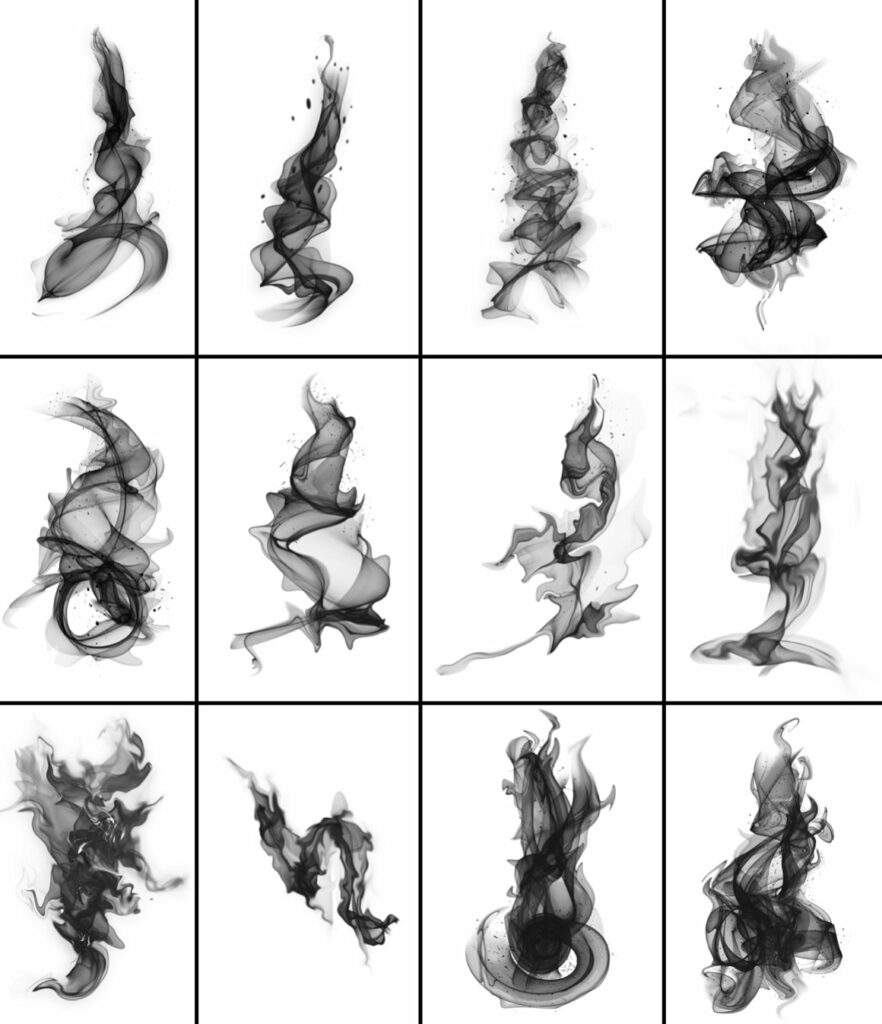Smoke Photoshop Brushes - MasterBundles